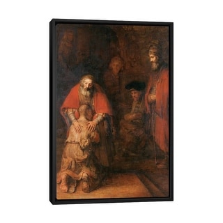 iCanvas "Return of the Prodigal Son c. 1668" by Rembrandt van Rijn ...