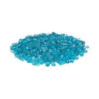 Bahama Blue Reflective Fire Glass - Bed Bath & Beyond - 31634406
