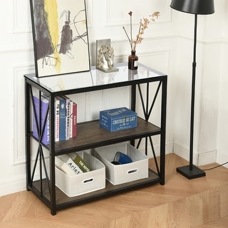 Homy Casa Carchost Multi-Level Console Table - Bed Bath & Beyond - 29145286