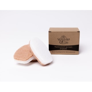 Winnie & Lu Spristle Wand Replacement Sponges - White - Bed Bath ...