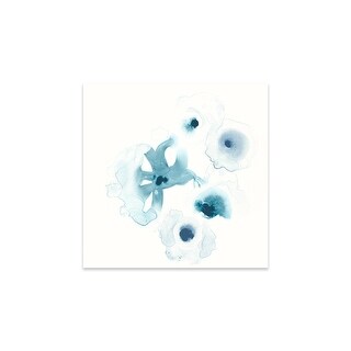 Protea Blue IV Print On Acrylic Glass by June Erica Vess - Bed Bath ...