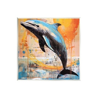 Stupell Modern Dolphin Collage Wall Plaque Art Ray Powers - Bed Bath ...