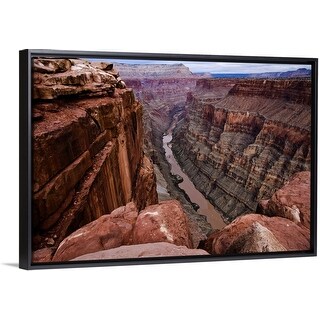 "The View from Toroweap Overlook, 3000 vertical feet above the Colorado ...