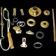 High Tank Toilet Brass PVD Replacement Parts Parts for Hightank Toilets ...