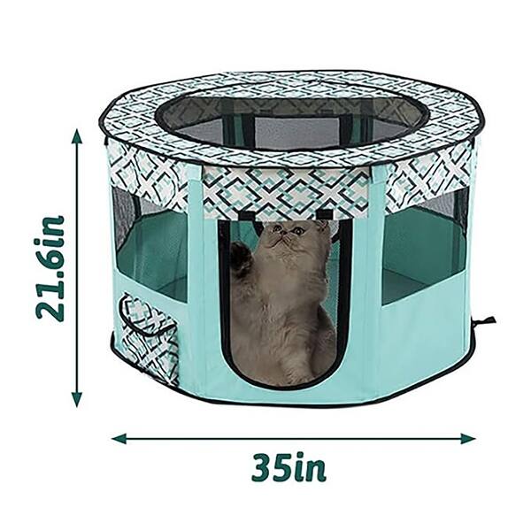 Playpen with Zippered Top Portable Cat Playpens - Bed Bath & Beyond ...