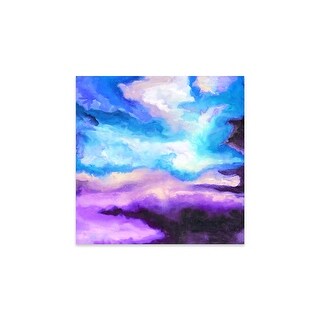 Noche Azul Print On Acrylic Glass by Jacqueline Maldonado - Bed Bath ...