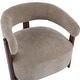 Christopher Knight Home - Modern Curved Upholstered Accent Arm Chair ...