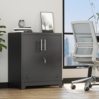 Metal Lateral File Cabinet with Doors - Bed Bath & Beyond - 37874201