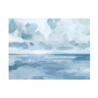Victoria Barnes 'Calm Seascape I' Canvas Art - Bed Bath & Beyond - 39539677