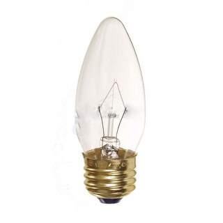 60W Bulb Socket Light Bulb Clear Glass American Imaginations - Bed Bath ...