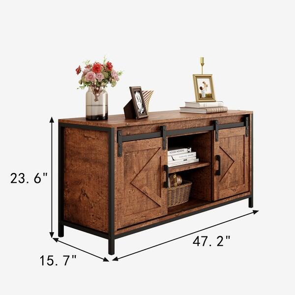 Modern Media Entertainment Center Console Table - Bed Bath & Beyond ...