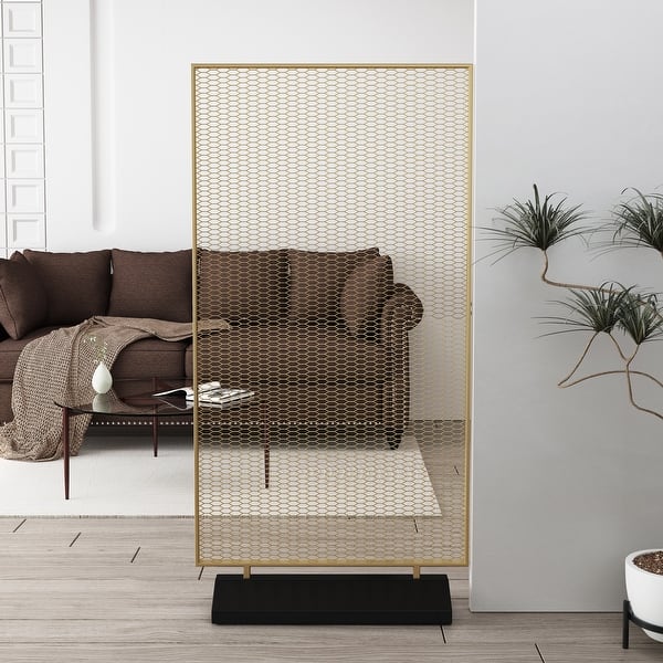 Cleary Iron Mesh Room Divider by Christopher Knight Home - Bed Bath ...