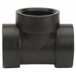 Tee: 3 in x 3 in x 3 in Fitting Pipe Size, Schedule 80, Female NPT x ...