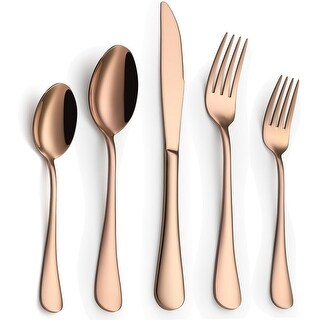 Stainless Steel 20-Piece Silverware Set for 4 - Bed Bath & Beyond ...