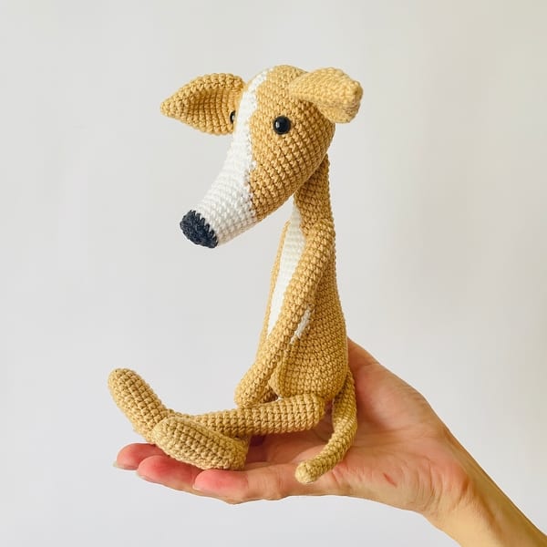 Greyhound Stuffed Toy A Perfect Gift for Dog Lovers Made to Order - As ...