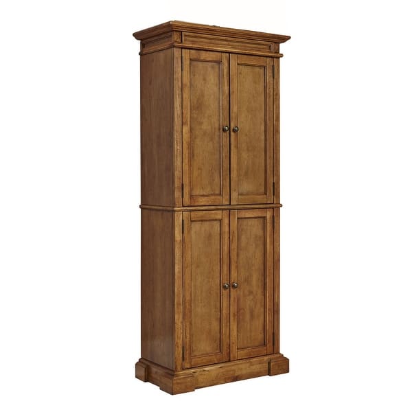 Americana Distressed Oak Pantry, 72"H - Bed Bath & Beyond - 16929573
