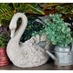 Gray Polystone Bird Decorative Garden Sculpture - Bed Bath & Beyond ...