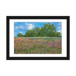 iCanvas "Paintbrush Pointed Phlox, And Lupine Flowers, Poteet, Texas ...