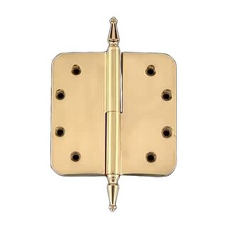 Brass Right Lift Off Hinge 5 in Square Liftoff Radius Hinge with ...