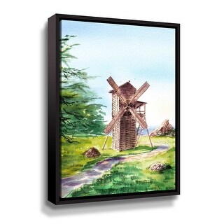 Landscape With Windmill At Pacific Ocean Beach Fort Ross by Irina ...