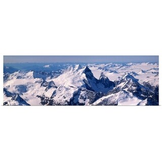 "Canada, British Columbia, Devils Paw Mountain" Poster Print - Multi ...