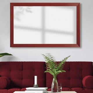 LaRue Cherry Framed Mirror - Bed Bath & Beyond - 33896597
