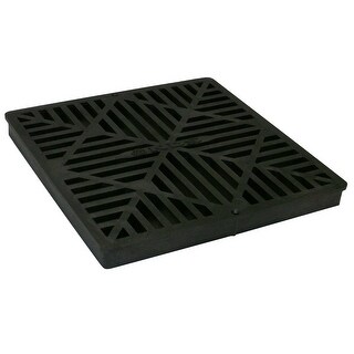 NDS 1211 Square Catch Basin Grate, 12" x 12", Black - Bed Bath & Beyond ...