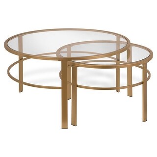 Gaia Nesting Coffee Table - Set of 2 - Bed Bath & Beyond - 37992069