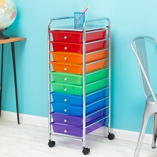 Honey-Can-Do 10 drawer multicolor storage cart - Bed Bath & Beyond ...