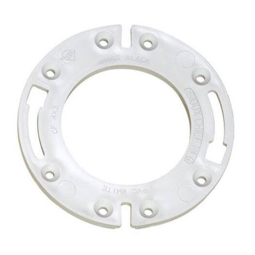 Sioux Chief 886-R Ring Flange Closet, 4' Pvc - Bed Bath & Beyond - 20085381
