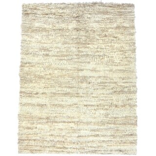 Shahbanu Rugs Chiffon Ivory Ben Ourain Moroccan Berber Shilhah Design ...