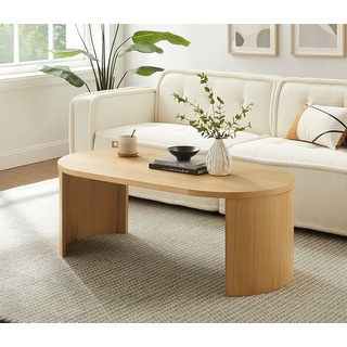 Tamarac Wooden Oval Coffee Table - Bed Bath & Beyond - 42447171