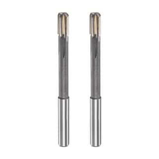 2pcs 8.2mm H7 Tungsten Carbide Tip Straight Flutes Lathe Machine ...
