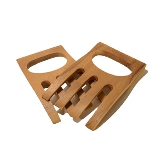 Red Vanilla Acacia Wood Salad Claws 6" - Overstock - 34582913