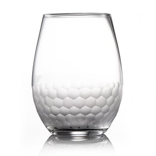 Fitz and Floyd Daphne Stemless Goblets Set of 4 - Bed Bath & Beyond ...