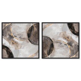 Mystic Flow Set Canvas Modern Contemporary by Art Remedy - Bed Bath ...
