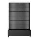 Iron Black Planting Box with Climbing Frame Fence - Bed Bath & Beyond ...