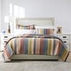 Greenland Home Fashions Katy 100% Cotton Reversible Stripes Quilt Set ...
