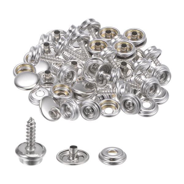 Canvas Snap Kit Snaps Stainless Steel Screw Snap Fasteners Kit Snaps ...