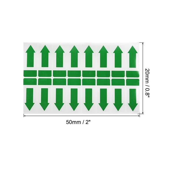 Arrow Stickers 63Pcs PVC Arrow Floor Decal 2x0.8 Inch Self Adhesive ...