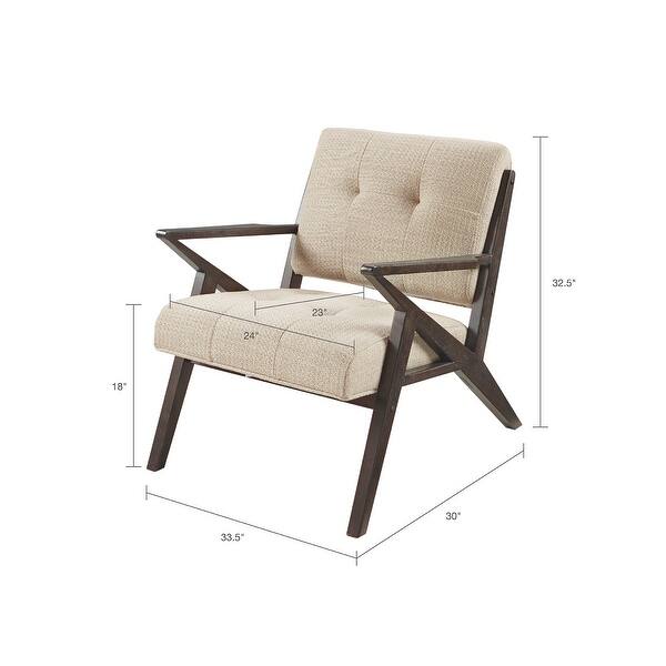 Modern Industrial Slant Armchair Accent Chair Lounge Chair - Bed Bath ...