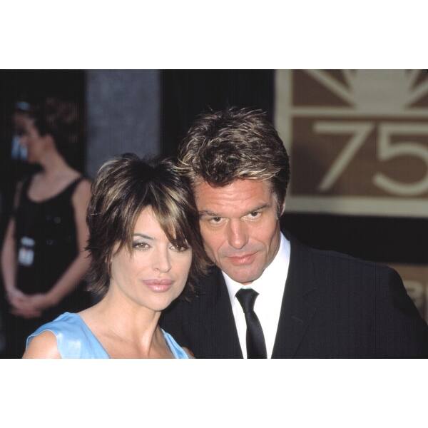 Lisa Rinna And Harry Hamlin At The Nbc 75Th Anniversary Nyc 552002 By ...