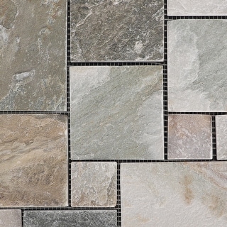 Colorful Slate Stone Tile - Bed Bath & Beyond - 38236853