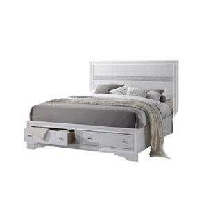 Matrix Queen Bed White - Bed Bath & Beyond - 36049104