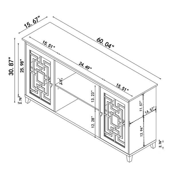 Versatile TV Stands Entertainment Units Sideboard Buffet Table Storage ...
