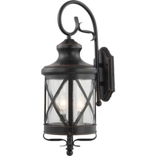 Volume Lighting 3 Light 24" Tall Outdoor Wall Sconce - Bed Bath ...