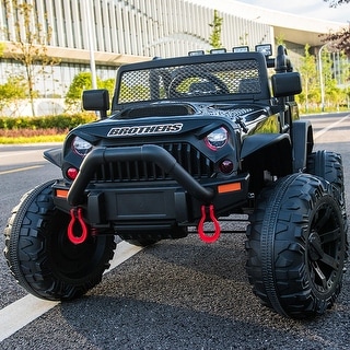 Safe & Fun JEEP Ride-On Car with Electron-Assisted Steering - Bed Bath ...
