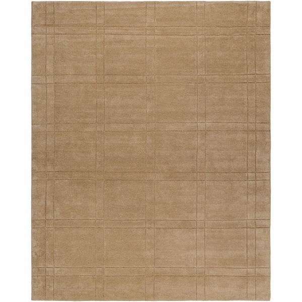solid color brown rug