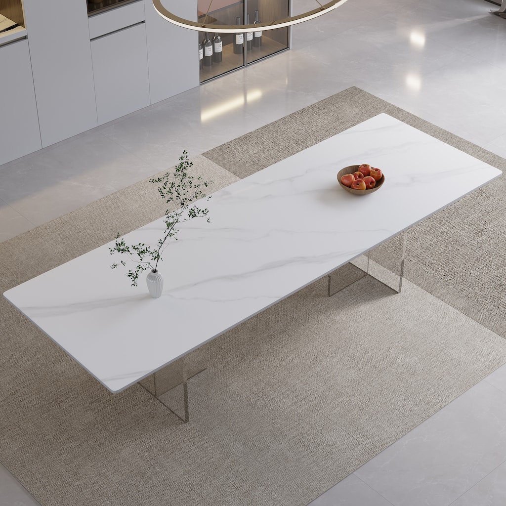 acrylic dining table for 2