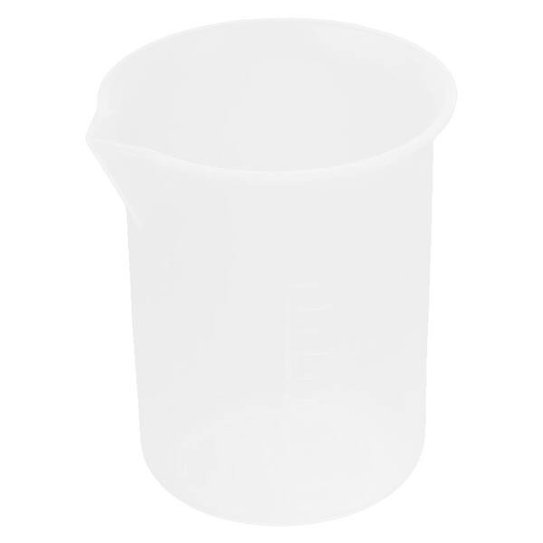 50mL Plastic Science Experiment Measuring Graduated Beaker Cup 4.3cm ...